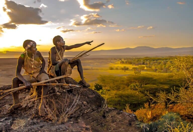 The Hadzabe Tribe in Tanzania - Traditional Hunter-Gatherers